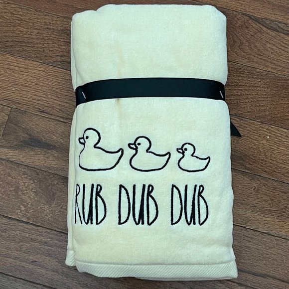 Rae Dunn by Magenta | Bath | New Rae Dunn By Magenta Yellow Rub Dub Dub ...